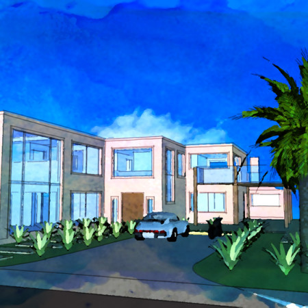 Engine rendered with SketchFX - Fluid Interactive