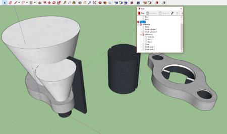 Interactive Boolean Operations SketchUp