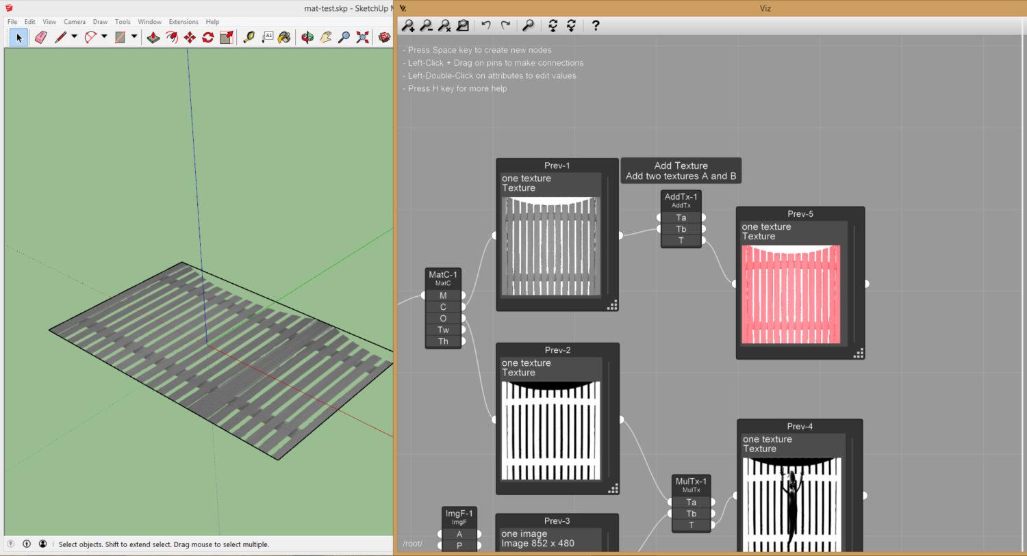 Viz Help - Materials