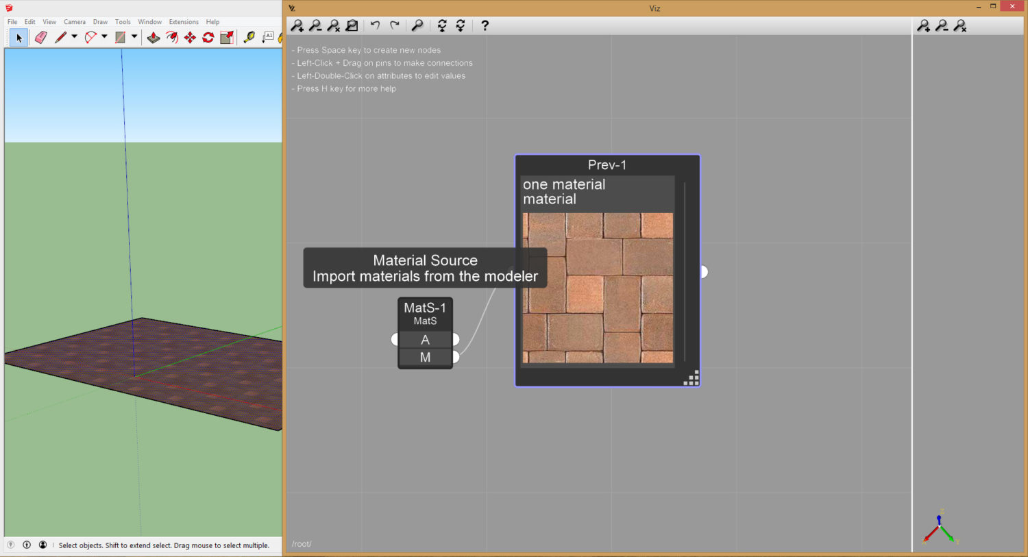 Viz Help - Materials